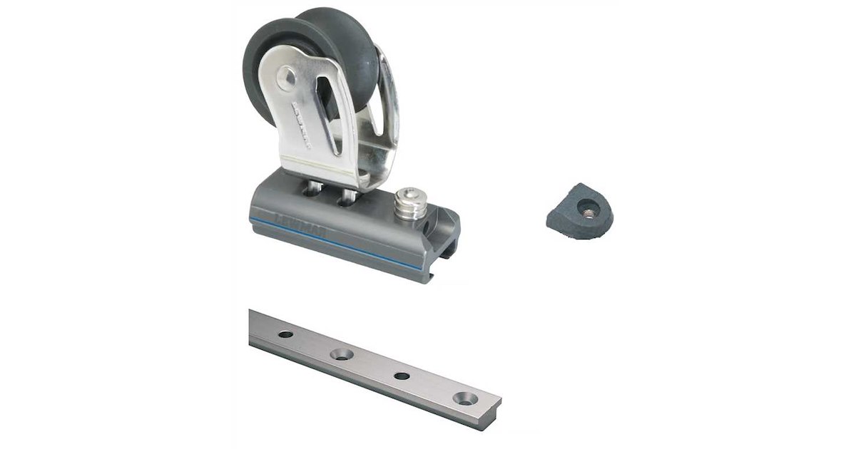 Carrello LEWMAR Genoa serie T-Track | Carrelli e Rotaie Lewmar ...