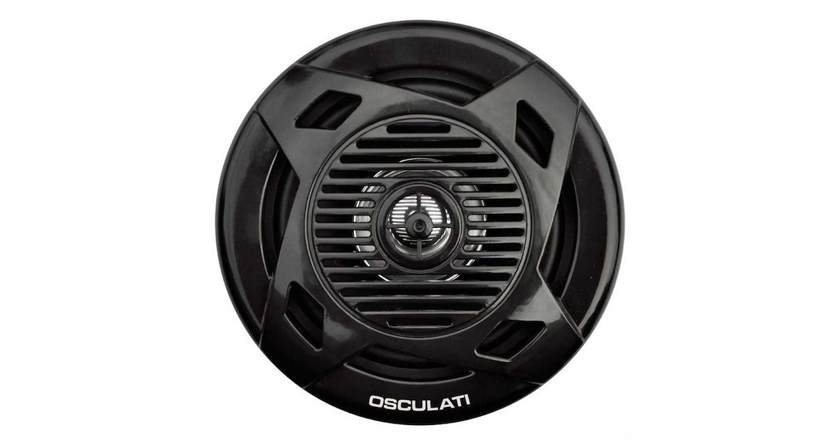 Casse stereo a doppio cono Osculati - 3 Nero | Stereo ed Accessori ...