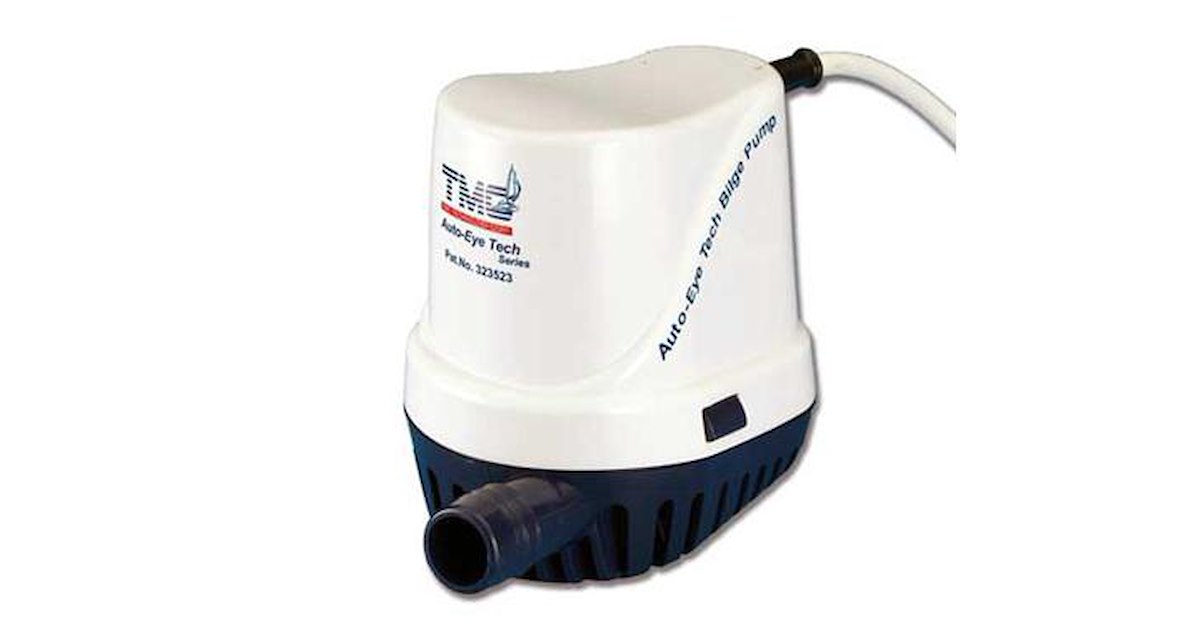 Pompa di sentina Tmc automatica 1500 Gph | Pompe di Sentina / Pompa di ...