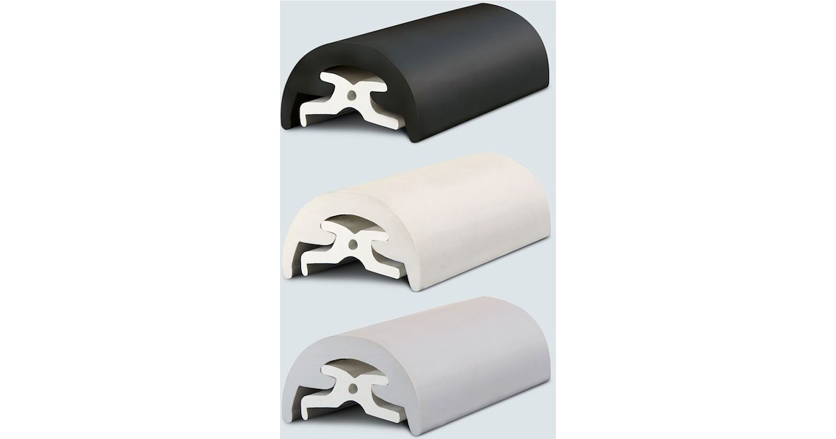 Profilo bottazzo Radial in PVC - H 30 mm. - | Bottazzi / Profilo ...