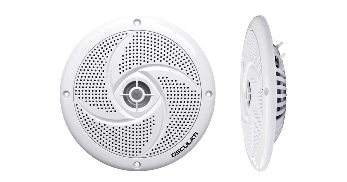 Casse stereo ultra piatte doppio cono bianche 4 | Stereo ed Accessori ...