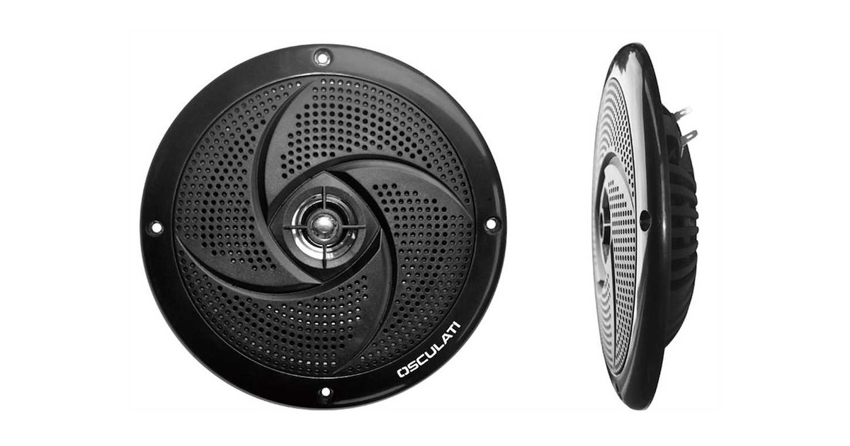 Casse stereo ultra piatte doppio cono nere 4 | Stereo ed Accessori ...