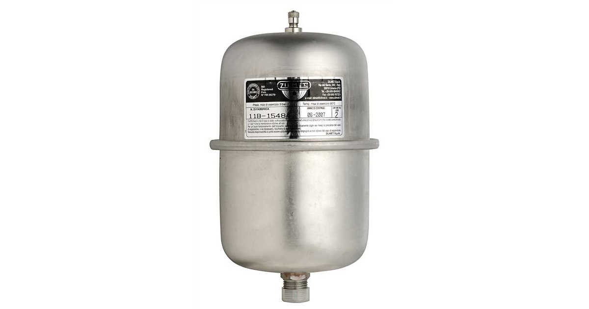 Vaso espansione per autoclavi in acciaio inox | Autoclavi ed Accessori ...