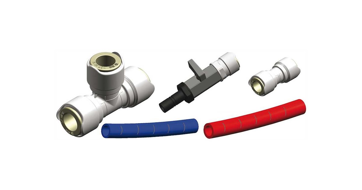 Raccordi rapidi per impianti idraulici WHALE Ø 15 mm. | Raccorderia in Plastica / Raccordi ...