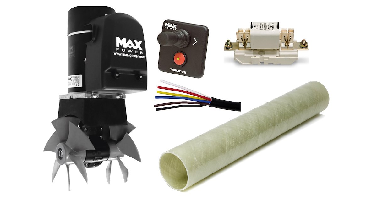 Kit completo Elica di prua Max Power CT80 in vendita | Eliche di ...