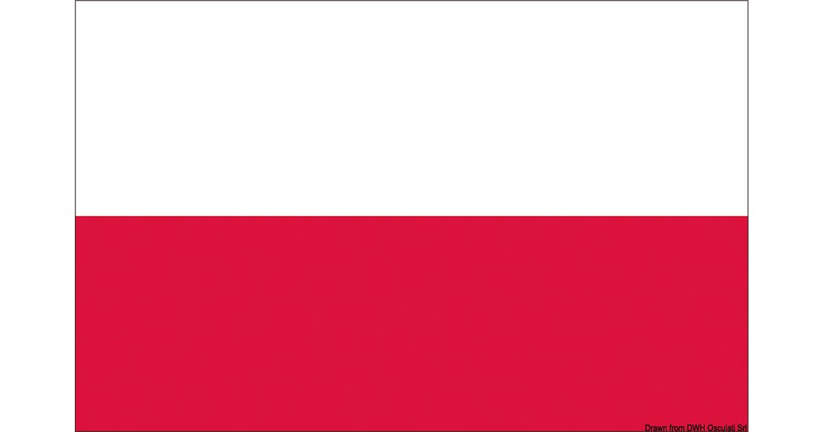 Bandiera Polonia | Aste bandiera e Bandiere / Bandiera Polonia | Abm ...