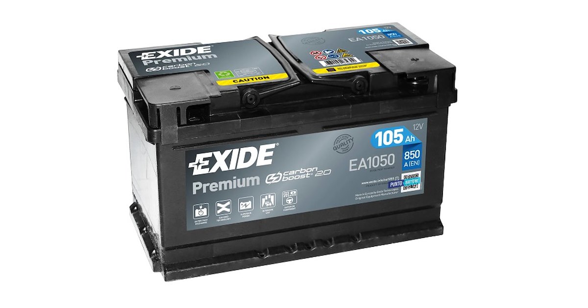 Batteria EXIDE Premium | Batterie ed Accessori / Batteria EXIDE Premium ...